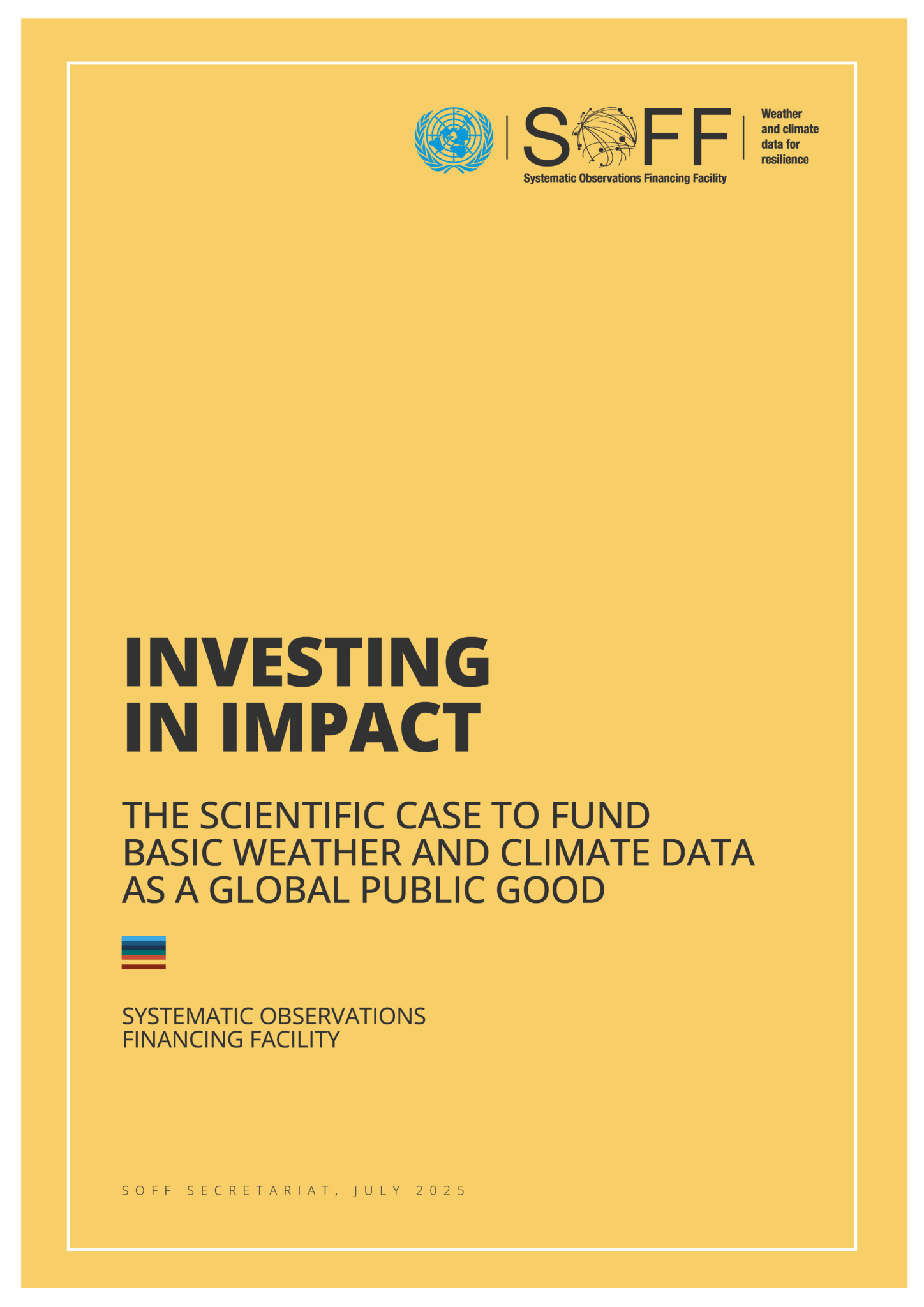 SOFF Impact Brochure - Investing in Impact - Systematic Observations Financing Facility